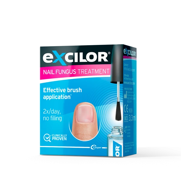 Excilor Nail Fungus Solution, Effective Brush Treatment