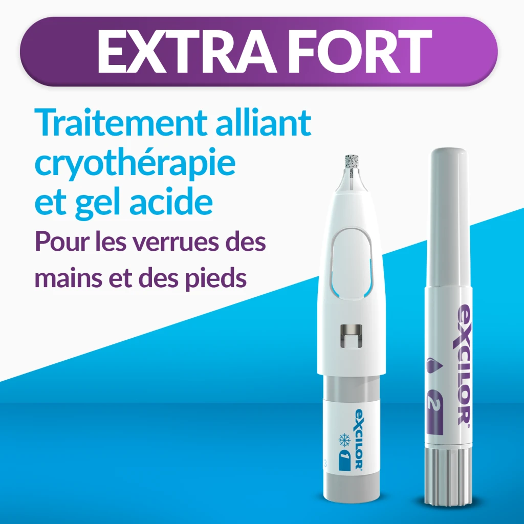 Excilor Duo Power - traitement extra fort contre les verrues