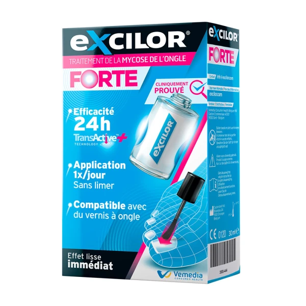 Excilor Traitement de la Mycose de l'Ongle Forte 30ml