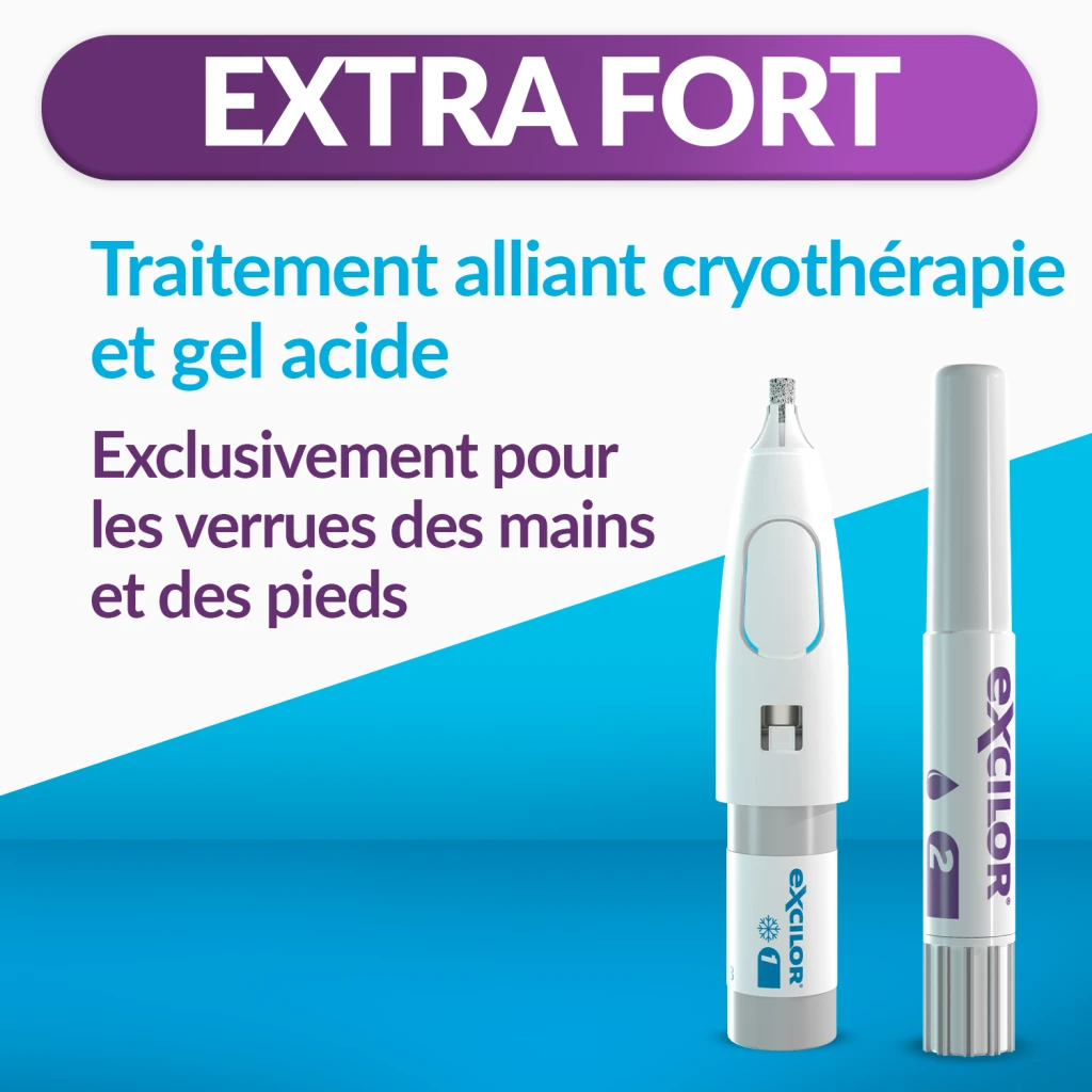 Excilor Duo Power - traitement extra fort contre les verrues