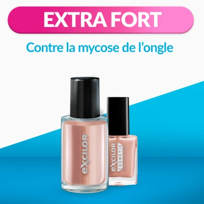 Excilor Forte Color Rouge traitement mycose de l'ongle