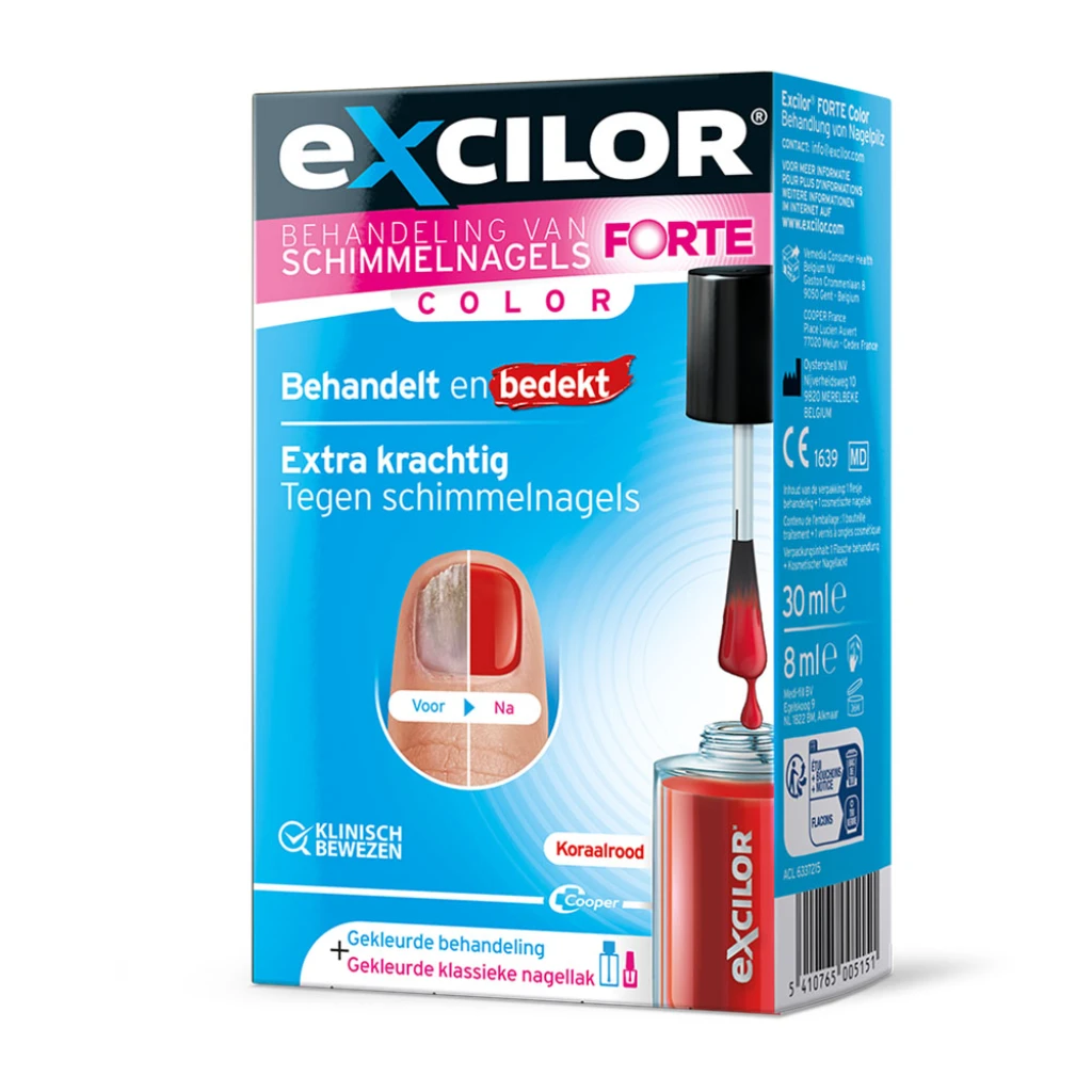 Excilor Forte Color behandeling tegen schimmelnagels