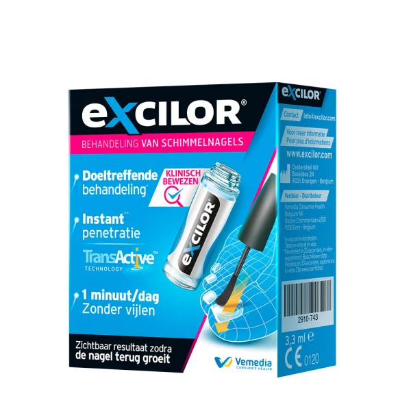 Excilor Nagelschimmel Behandeling Oplossing 3,3ml