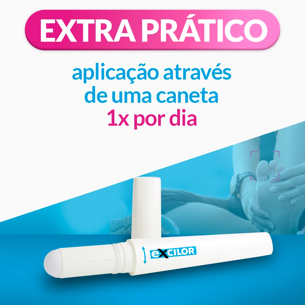 Excilor Easy - Infeção fúngica das unhas - Secagem rápida