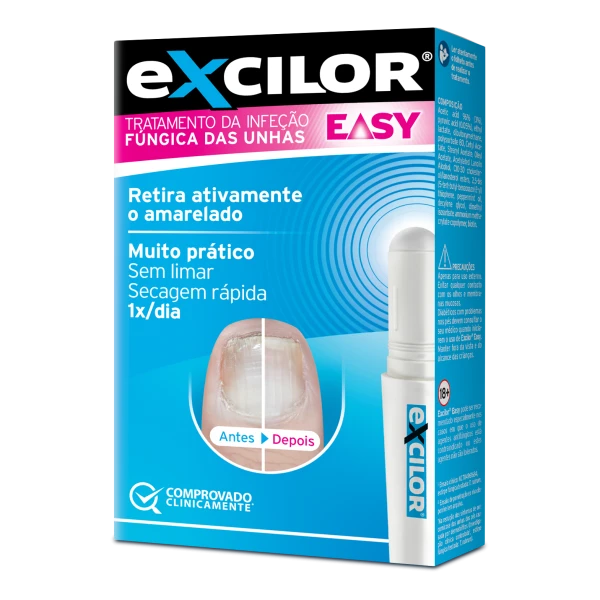 Excilor Easy - Infeção fúngica das unhas - Secagem rápida