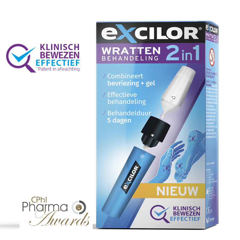 Revolutionaire 2 in 1 wratten behandeling